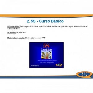 5S – Curso Básico | Loja PDCA
