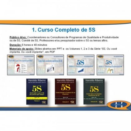 Curso Completo de 5S | Loja PDCA